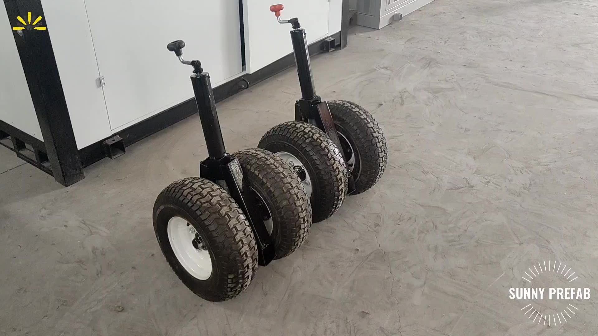 Moving Trailer Prefab Storage Assemble Foldable Mobile Stackable ...