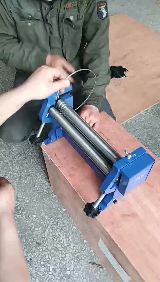 Hand Manual Operation Electric Powered Bender Slip Rolling Machine ...
