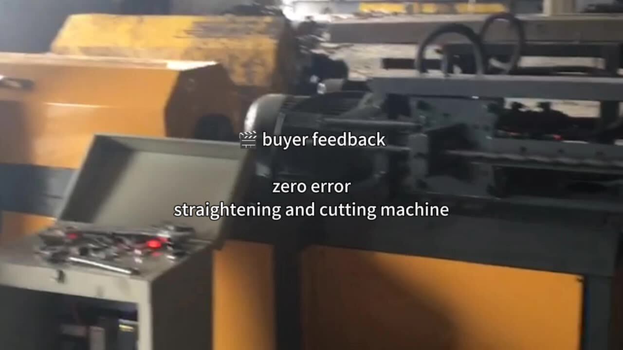 Hot Sale Steel Straightening And Cutting Machine Zero Error Hydraulic ...