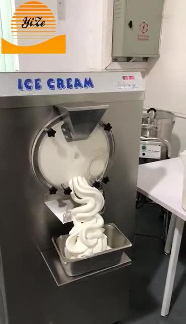 Commercial Gelato Hard Ice Cream Making Machine Italien Three 3 Flavor ...