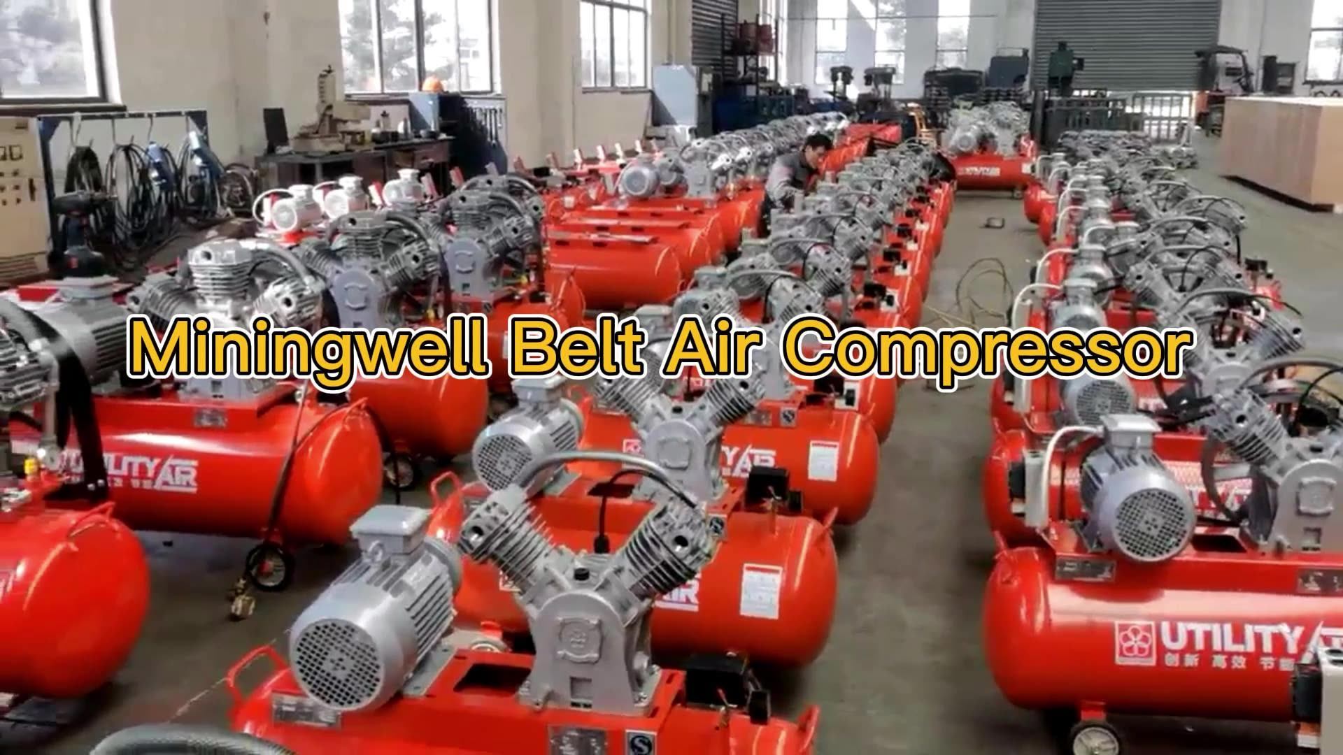 D Miningwell piston Air Compressors 7 Hp 5.5kw 670l/min 24cfm ...