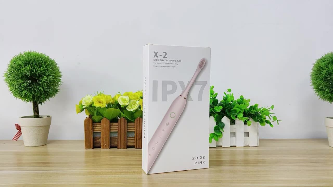 Soft Bristles Electric Sonic Toothbrush Rechargeable Ipx7 Toothbrush ...