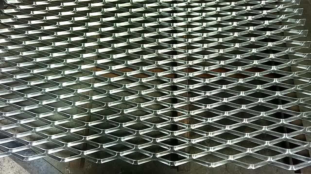 G60 Galvanized Steel Diamond Metal Lath Building Material Expanded ...