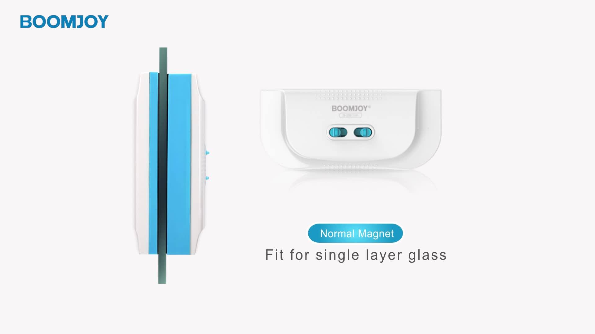 Boomjoy New Style Magnetic Window Cleaner Double Side Glass Wiper For ...