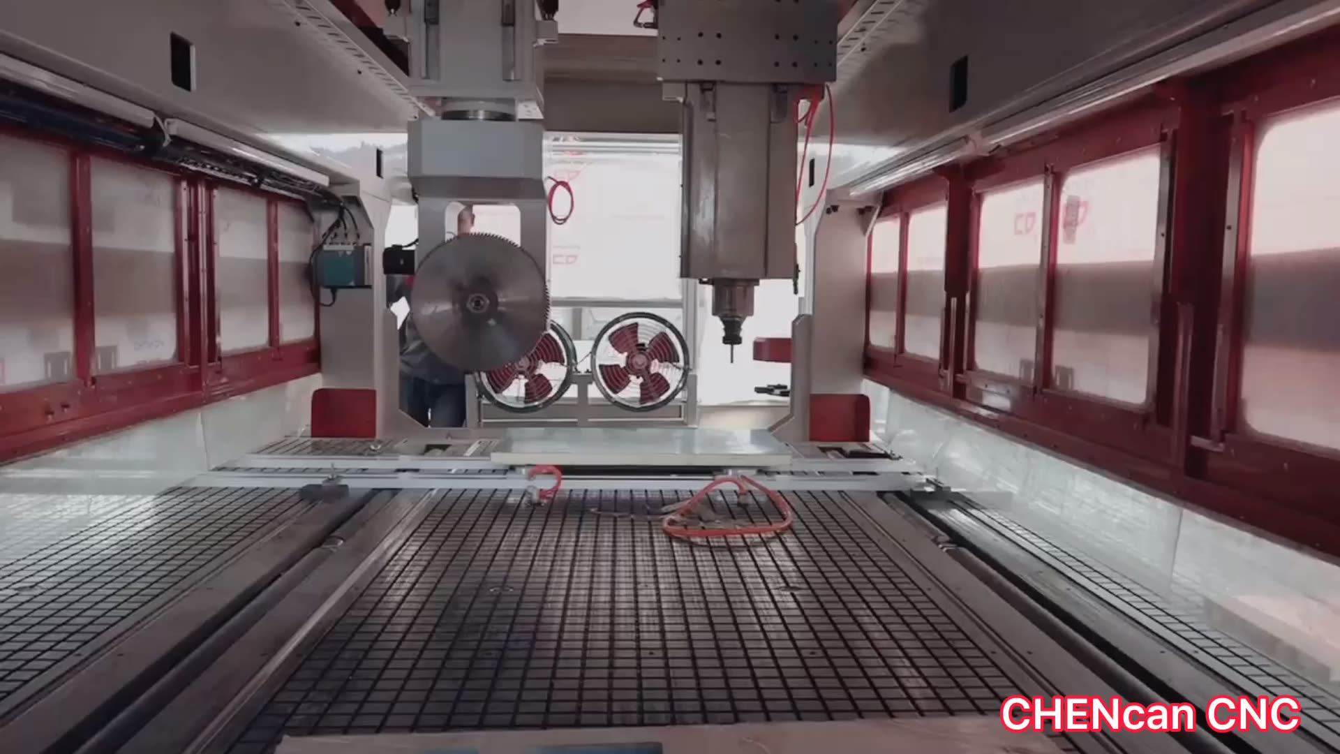 Modular Building Insulated Sandwich Composite Panels Cutting Cnc Router ...