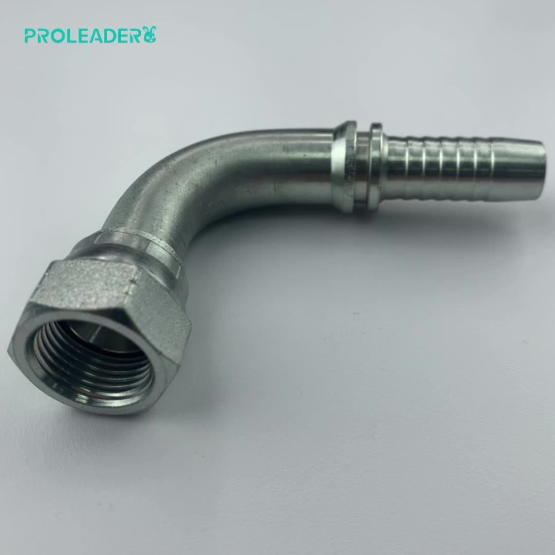 26791 Jic Female Thread 90 Degree Hydraulic Hose Tube Fitting Oem Odm ...