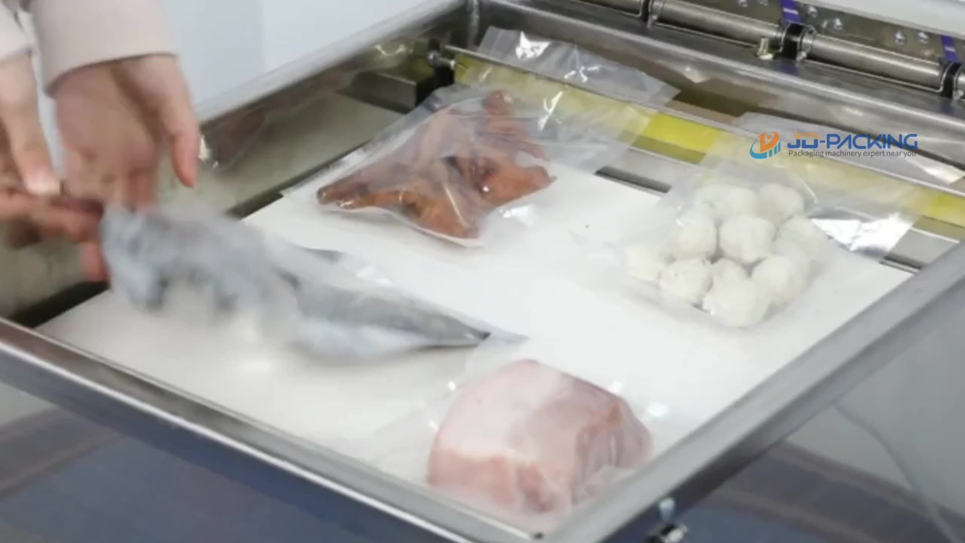 Commercial Chicken Fish Sausage Vacuum Sealer Packing Machine Vacuum ...