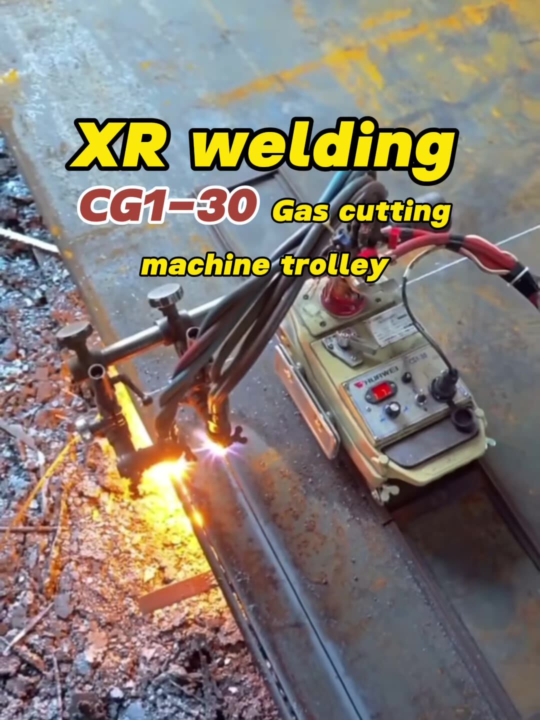 Huawei Cg1-30 China Oxy Fuel Straight Line Cutter Automatic Flame Gas ...