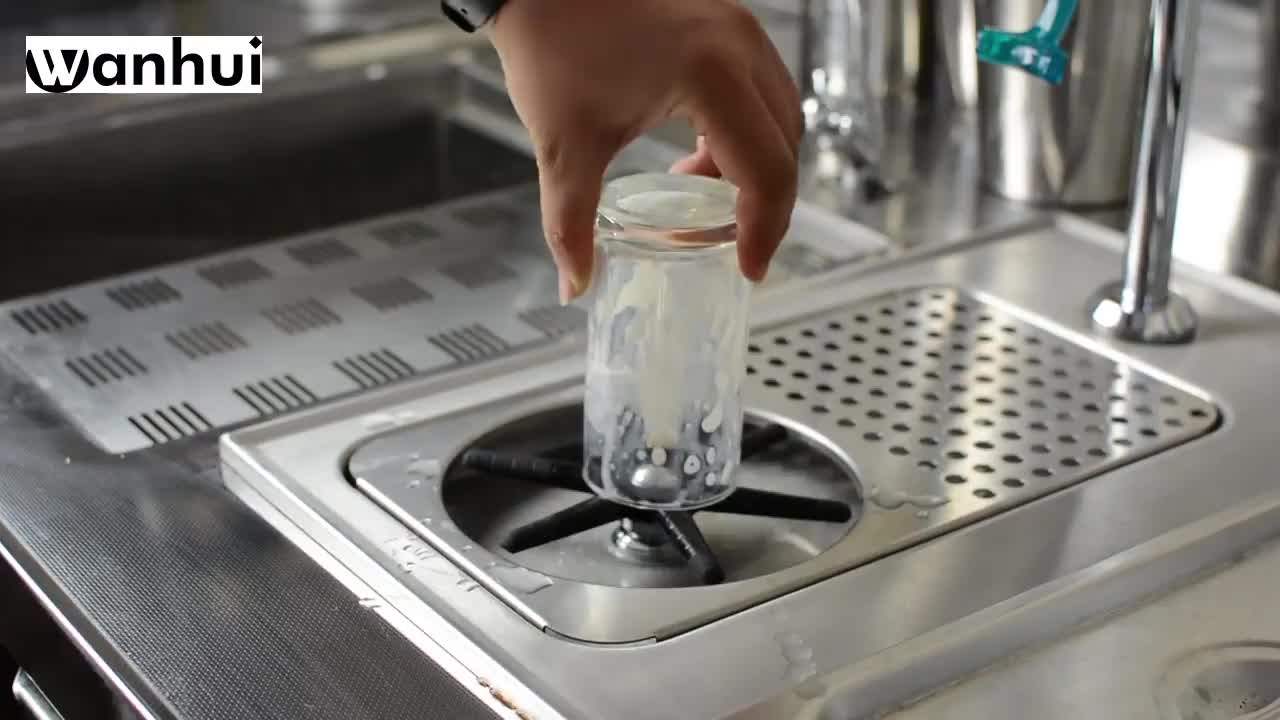 Commercial Stainless Steel Wall-mounted Rinser Beer Glass Rinser Glass ...