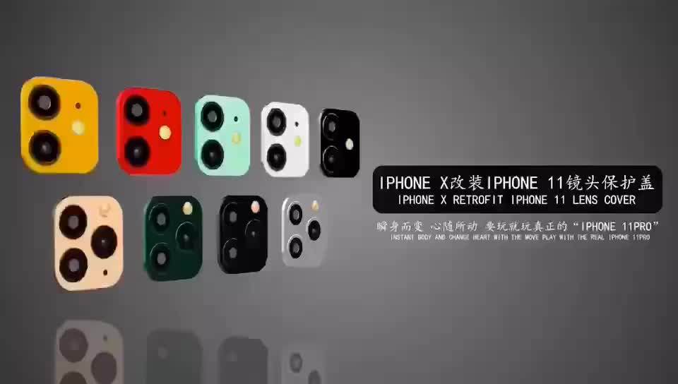New Design For Iphone X Xr Xs Max Seconds Change For Iphone 11 Pro Lens ...