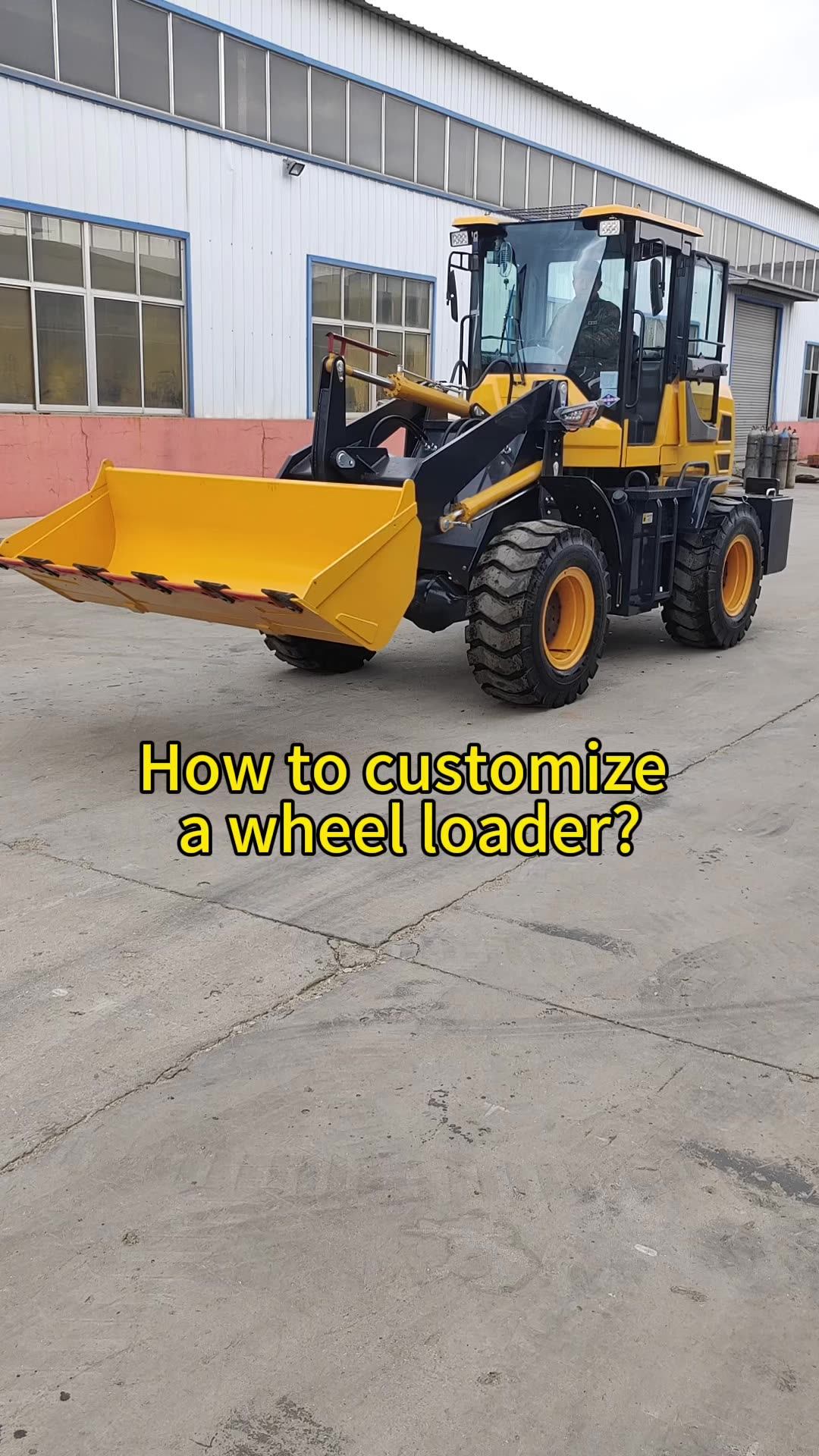 Small Wheel Loader Wheel Loader Diesel Mini Wheel Loader Diesel 1ton ...
