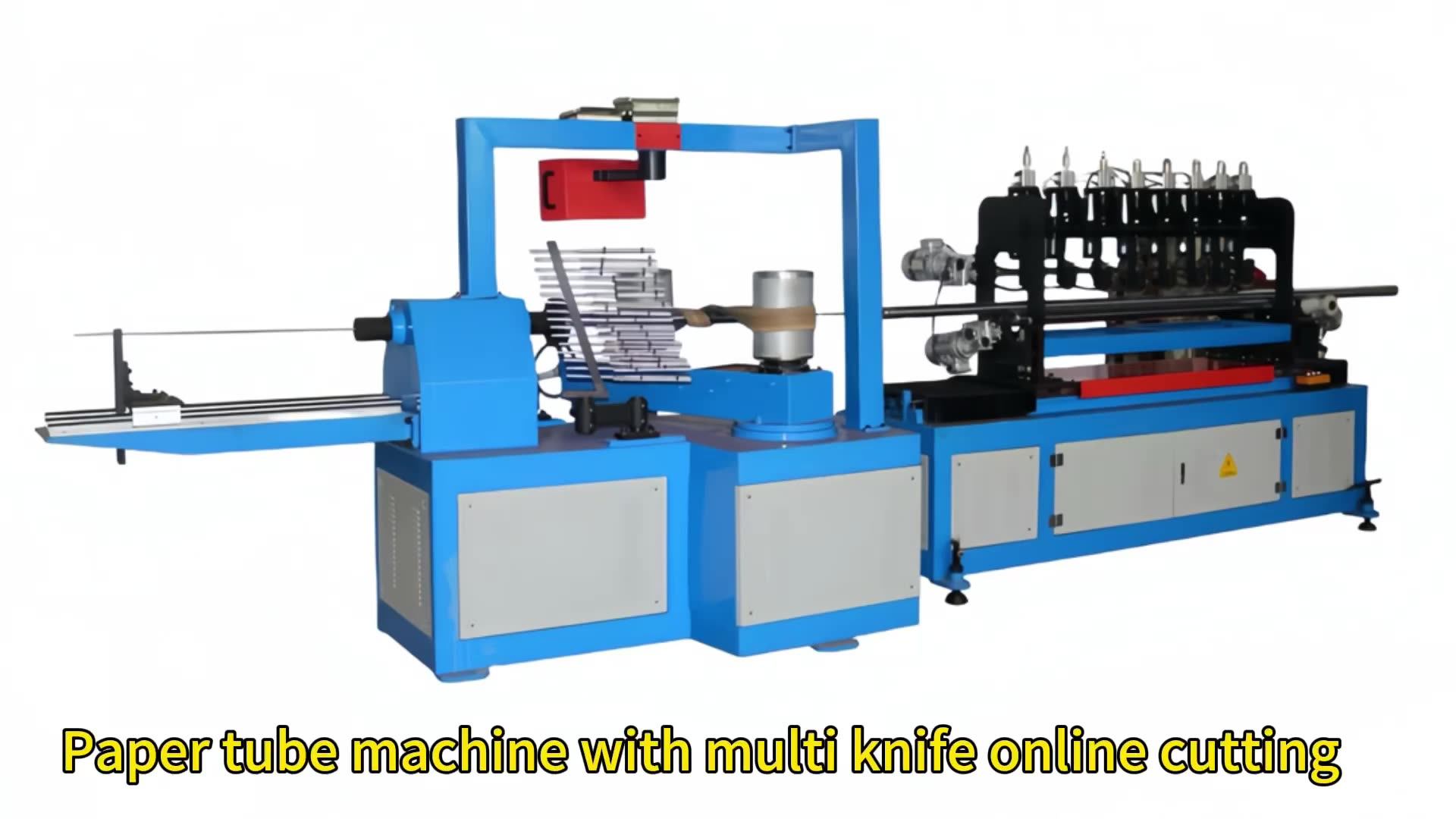 Qingdao Paralel Textile Poy Paper Tube Core Pro Roller Round Box Making ...