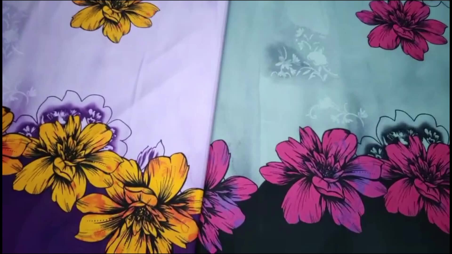 Digit Print Fabric Design Polyester Floral Printed Micronesian Skirt ...