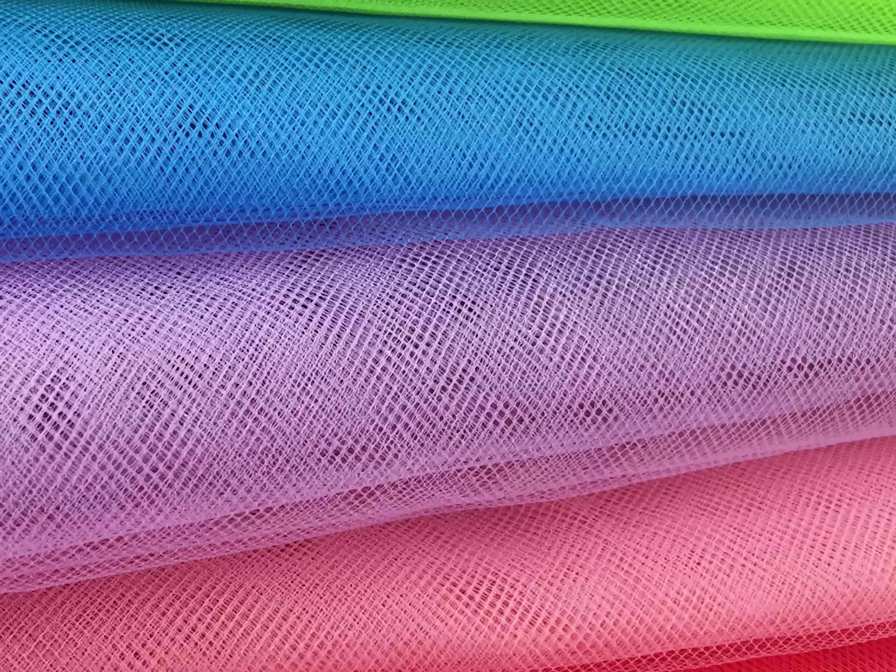 Tricot Cheap Mesh Fabric Monofilament Polyester Mesh Fabric For Wedding ...