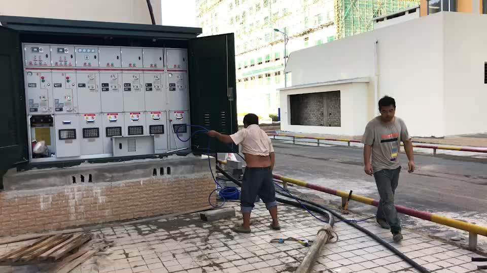 Switching Station / Outdoor High Voltage Xgn15-12 11kv 12kv Rmu Ring ...