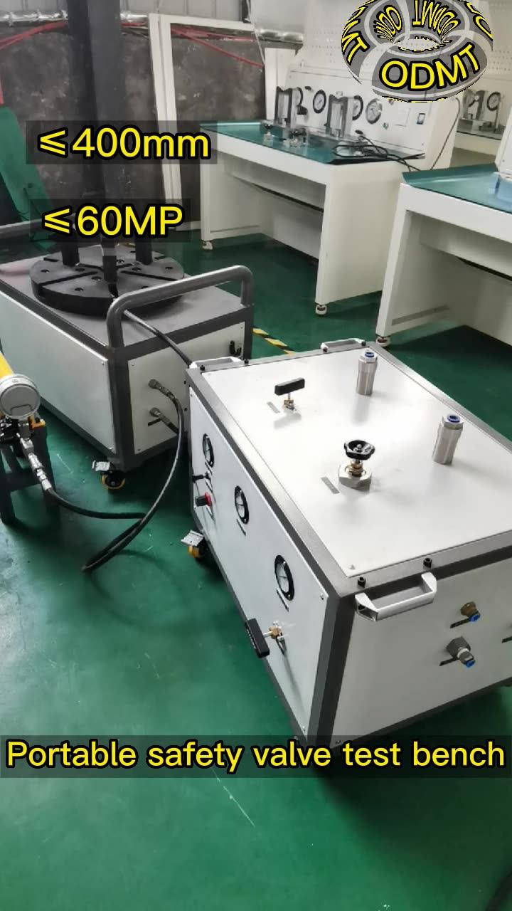 Dn200 Portable Safety Valve Calibration Rig Mobile Valve Test Stand ...