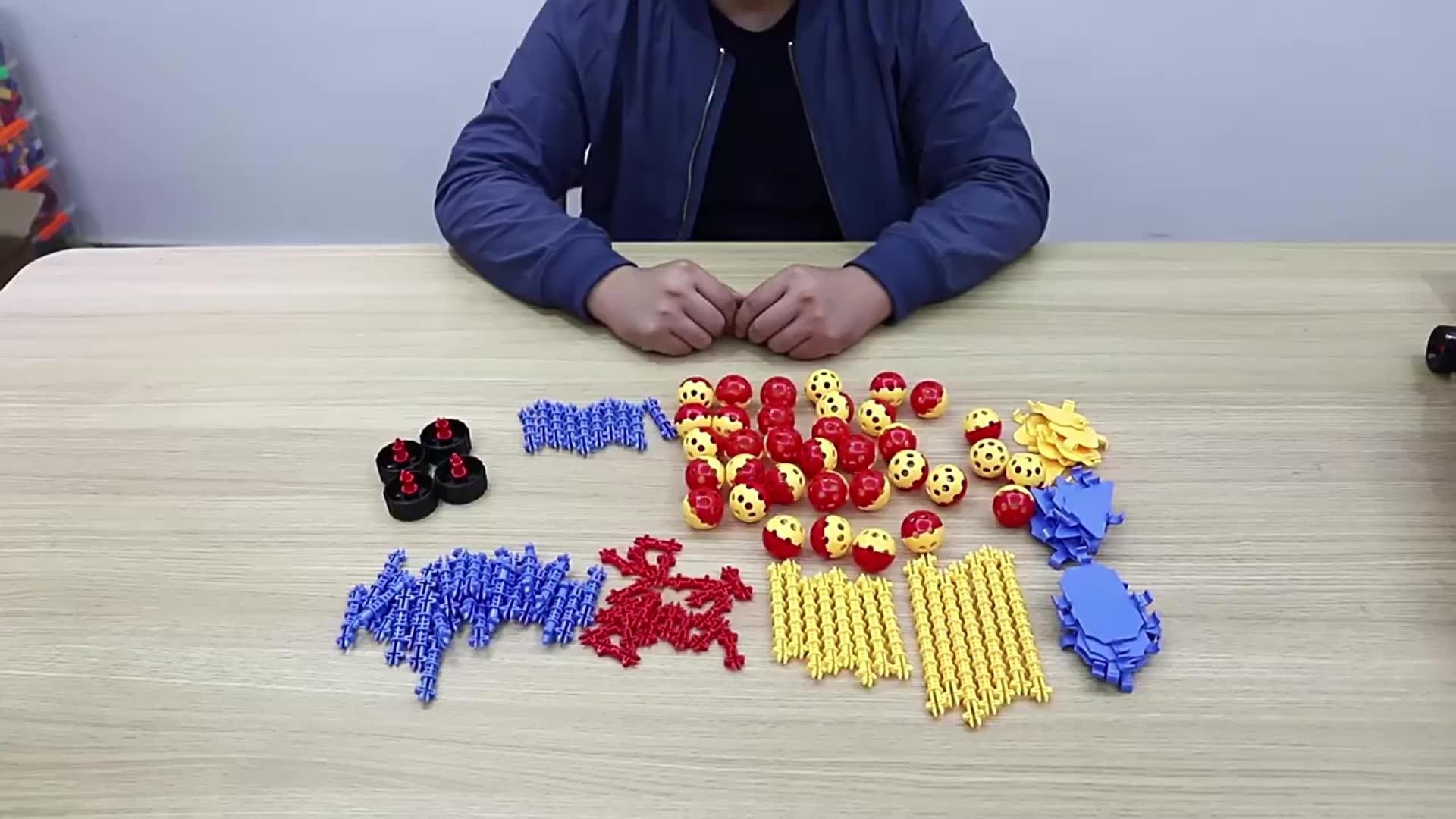 Interlocking Building Space Ball Set For Children Construction Toy For ...