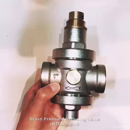 Forged Pn16 Cw617n Brass Limited Regulate Valve Air Steam Double Male ...