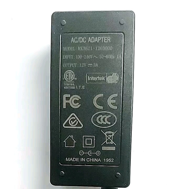 Psb Safety Mark Certified 36w Desktop 12v 3a Power Supply Ac Adapter ...