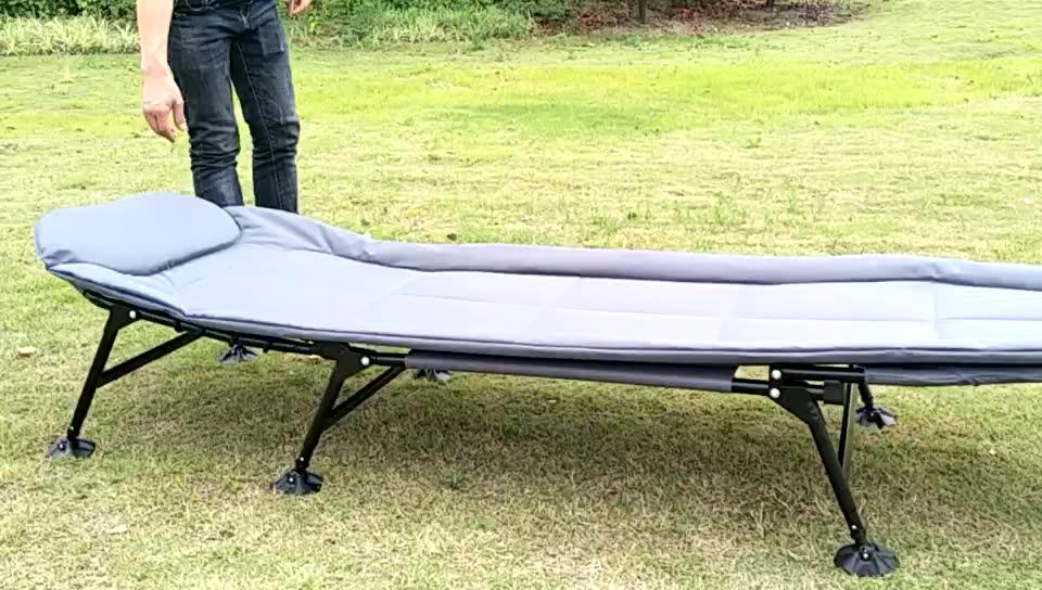 Folding Fishing Bed Carp Stretcher 6 Leg Deluxe Bed Chair - Buy Fishing ...
