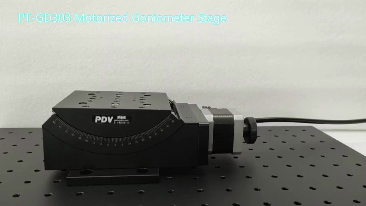 Motorized Goniometer Stage,Electric Goniometer Platform,Rotation Range ...