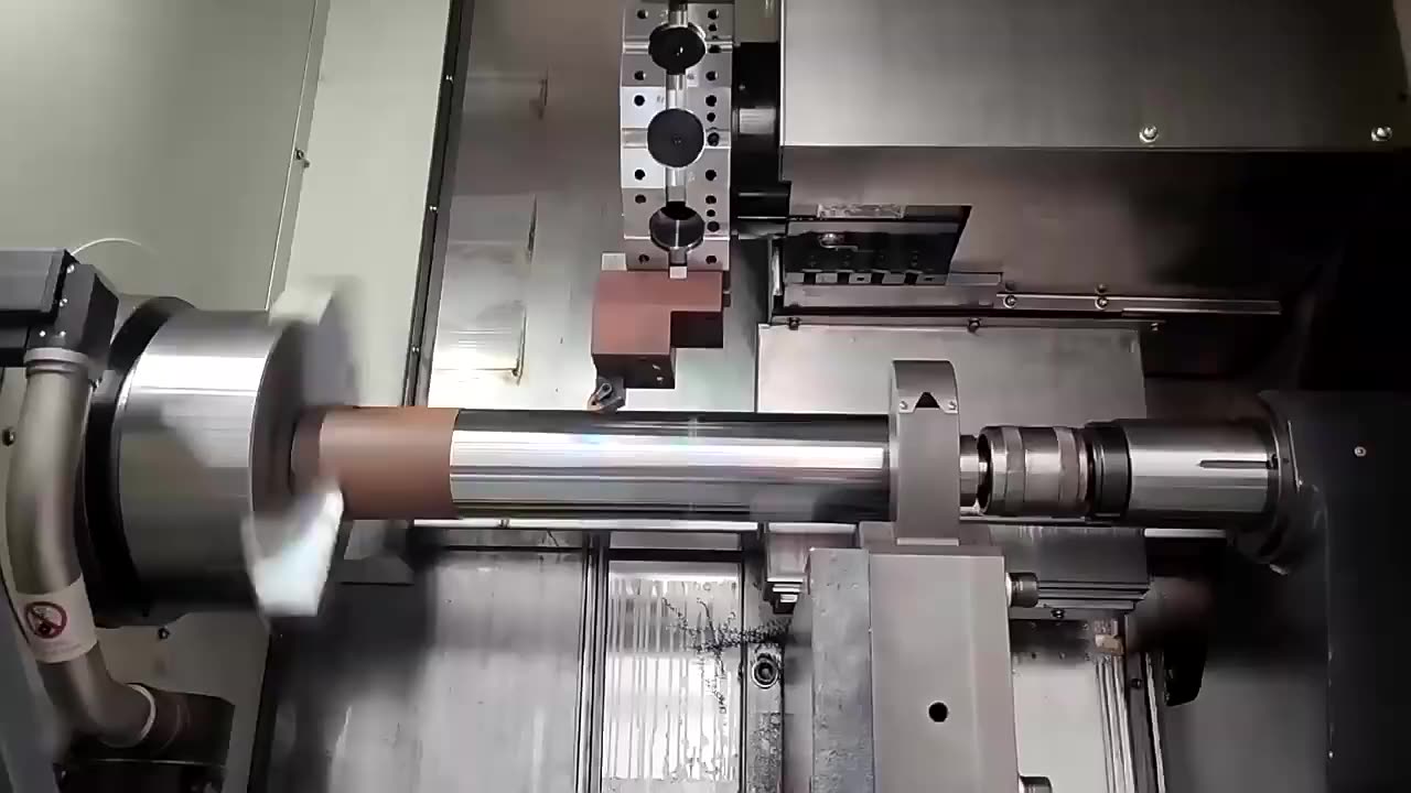 45 Degree Cnc Inclined Bed Lathe Tck800y Metal Automatic Cnc Lathe Live Tool 5 Axis Twin Spindle ...