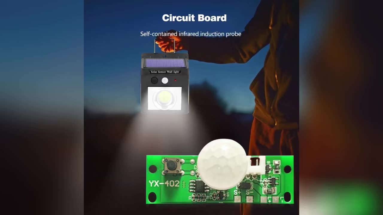 3.7v Diy Solar Light Board Control Sensor Module Garden Light ...