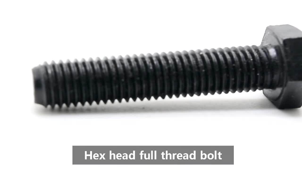 Ansi B18.2.1 Fasteners Hex Bolts Black Oxide Hex Bolts - Buy Ansi B18.2 ...