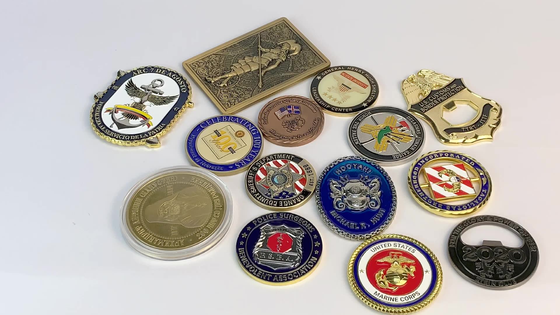 Employee Recognition Dea Special Agent Challenge Coin In Memory - Buy ...