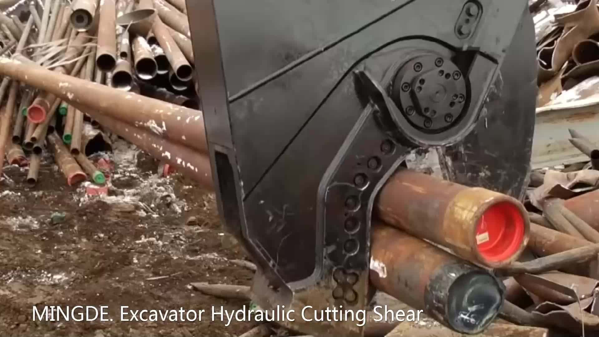 Mcr20 Hydraulic Excavator Steel Cutter Shear - Buy Hydraulic Shear ...