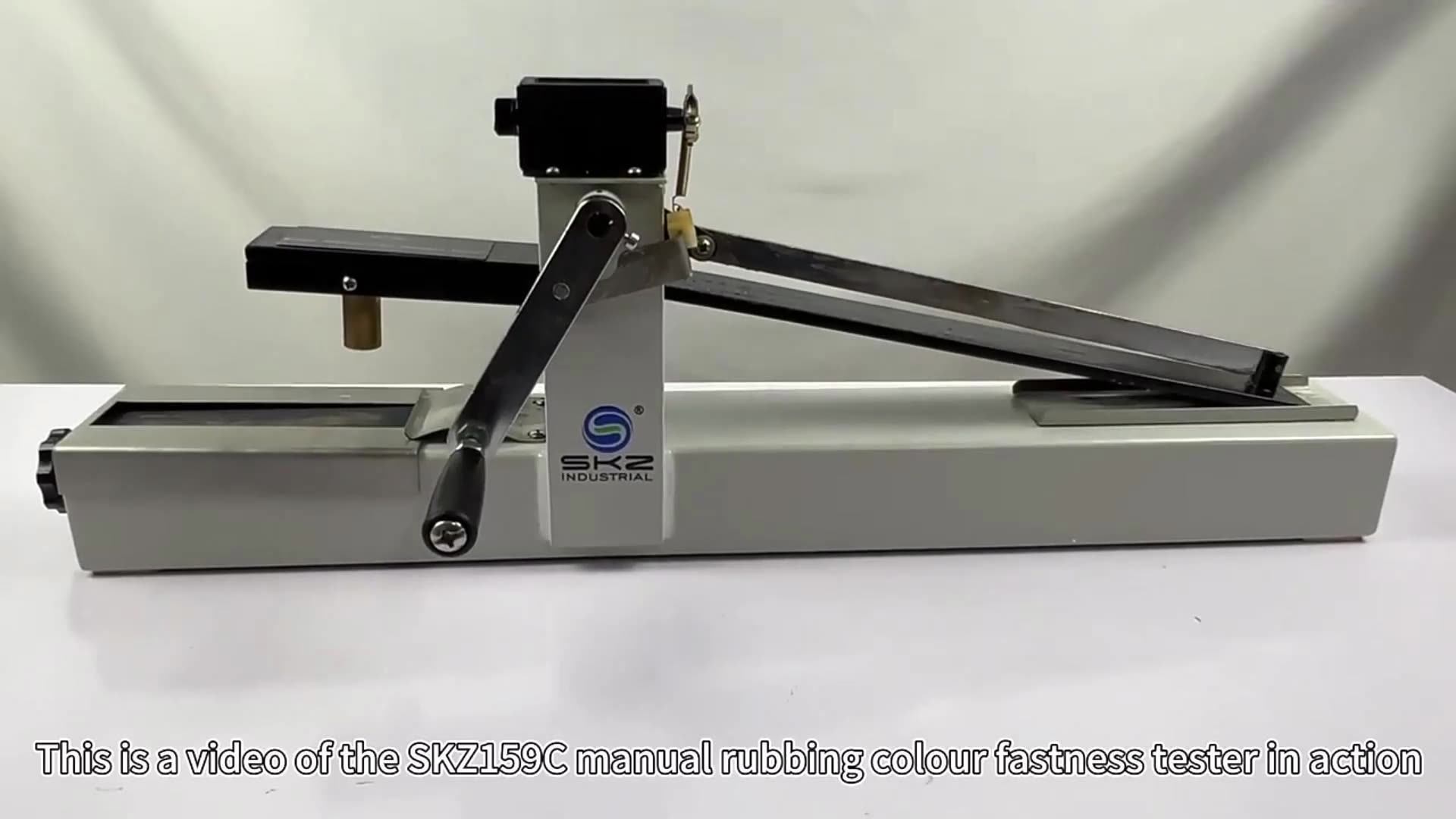 Skz159c Iso Aatcc Manual Aatcc Crock Meter Fabric Textiles Dry Wet ...