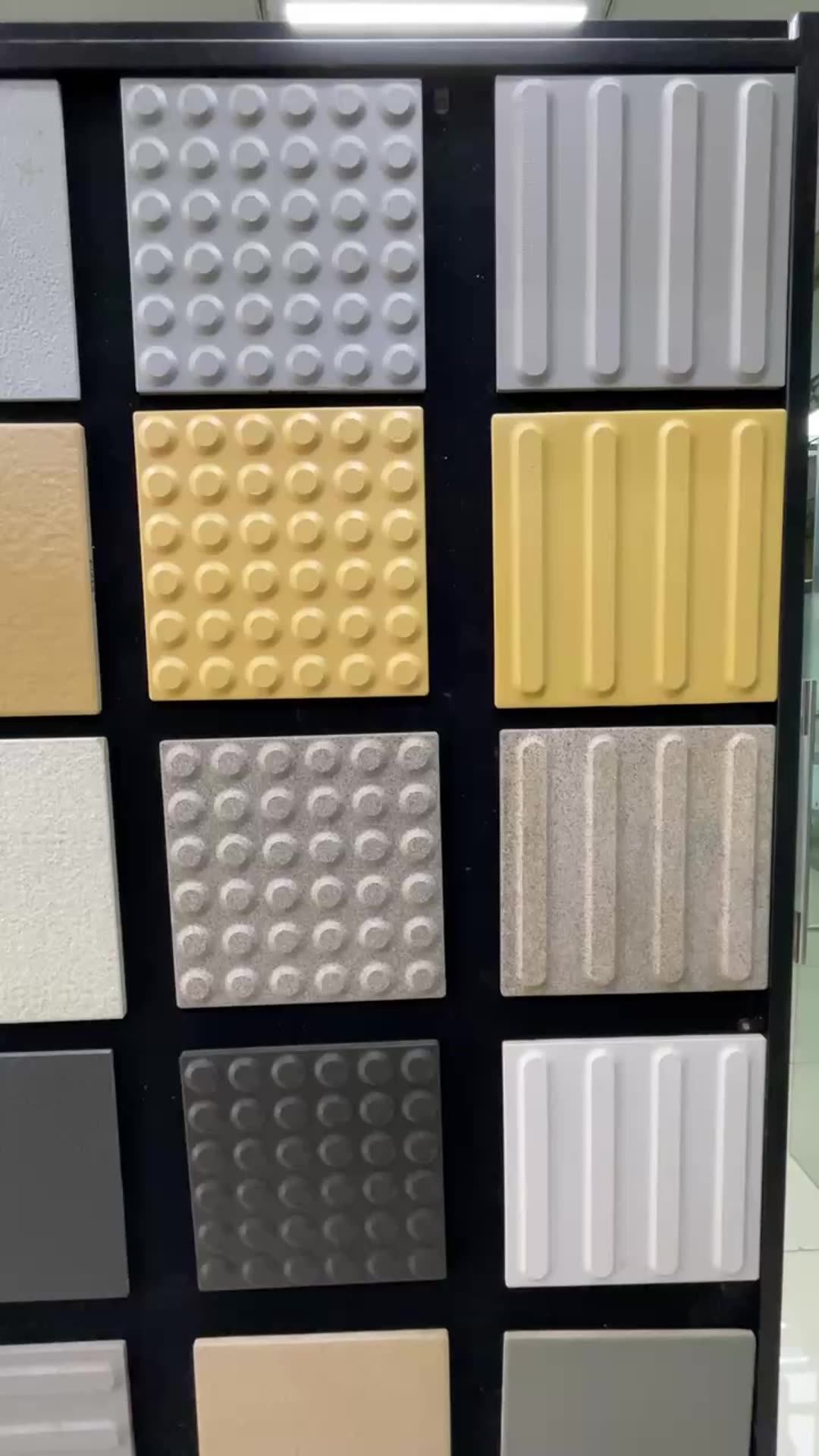 Full Body Blind Guide Tile Non Slippery Rectified Edges For Sidewalk ...