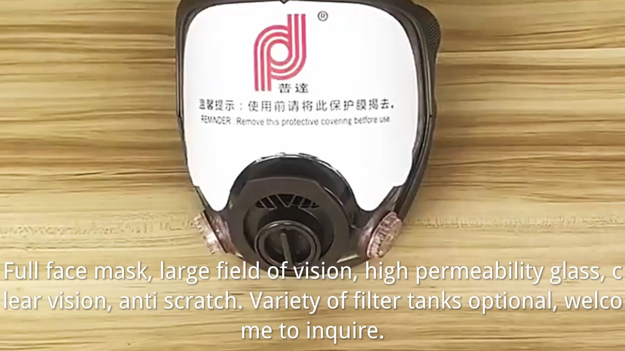 Industrial Full Half Face Oxygen Black Chemical Cbrn Respirator Filter ...
