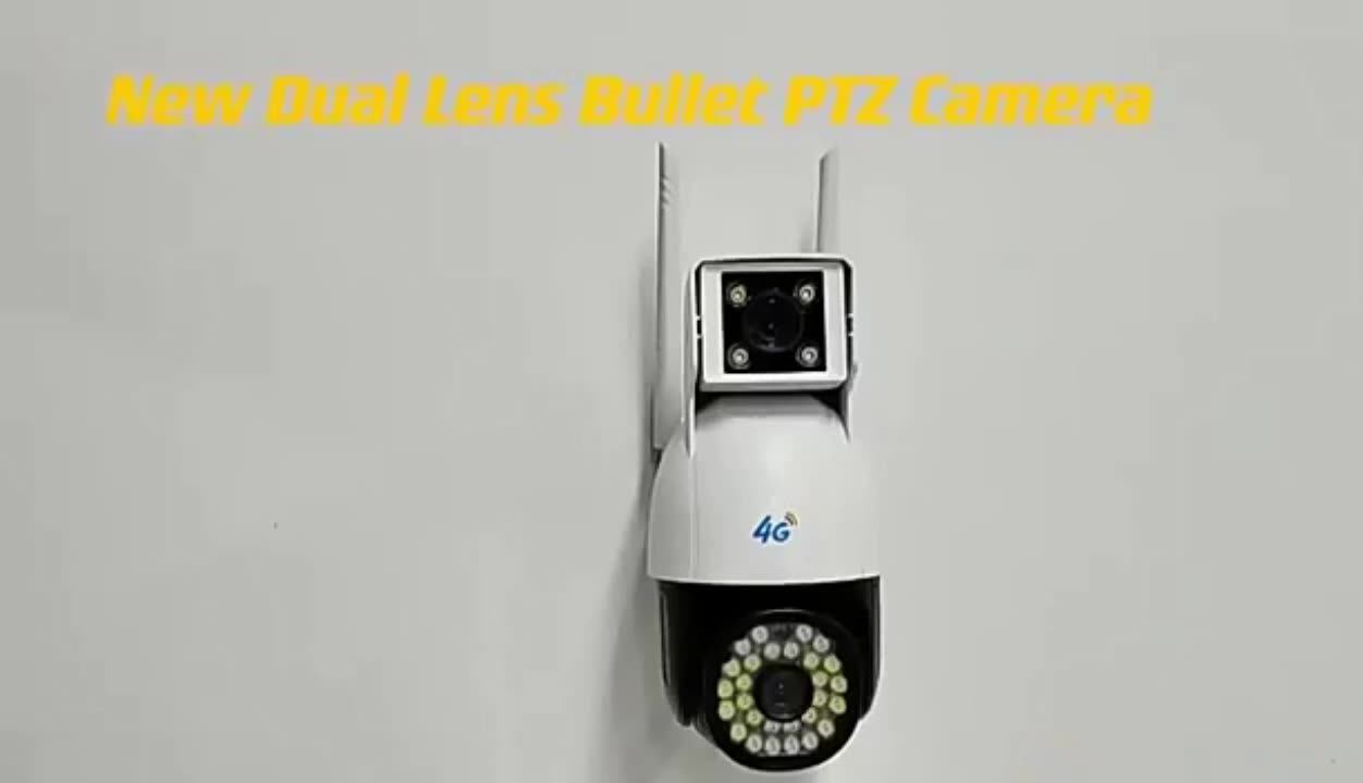 V380 Ptz Camera Dual Lens Dome Bullet 4g Outdoor Cctv Night Vision Cmos ...