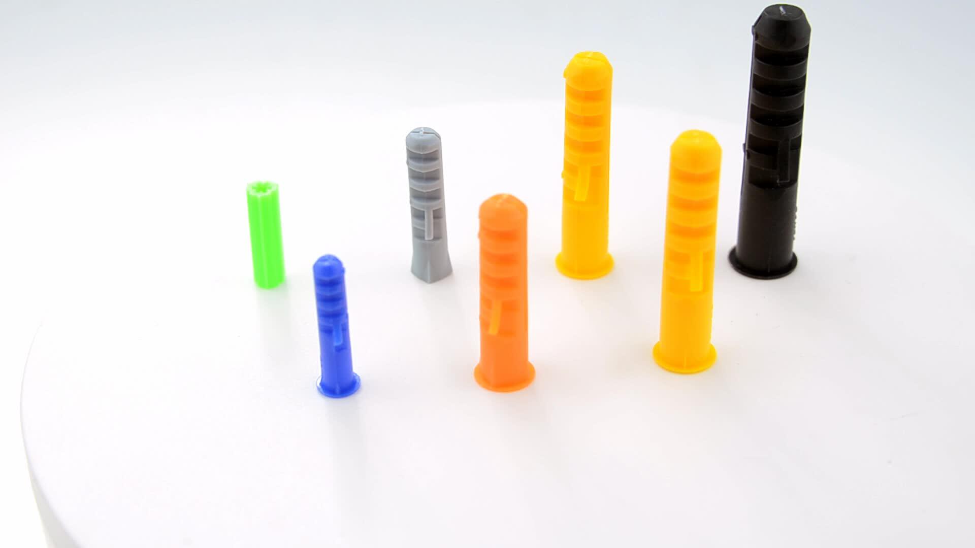 Hot Wholesale Plastic Expansion Screw Wall Plug Expand Nails With Screw ...