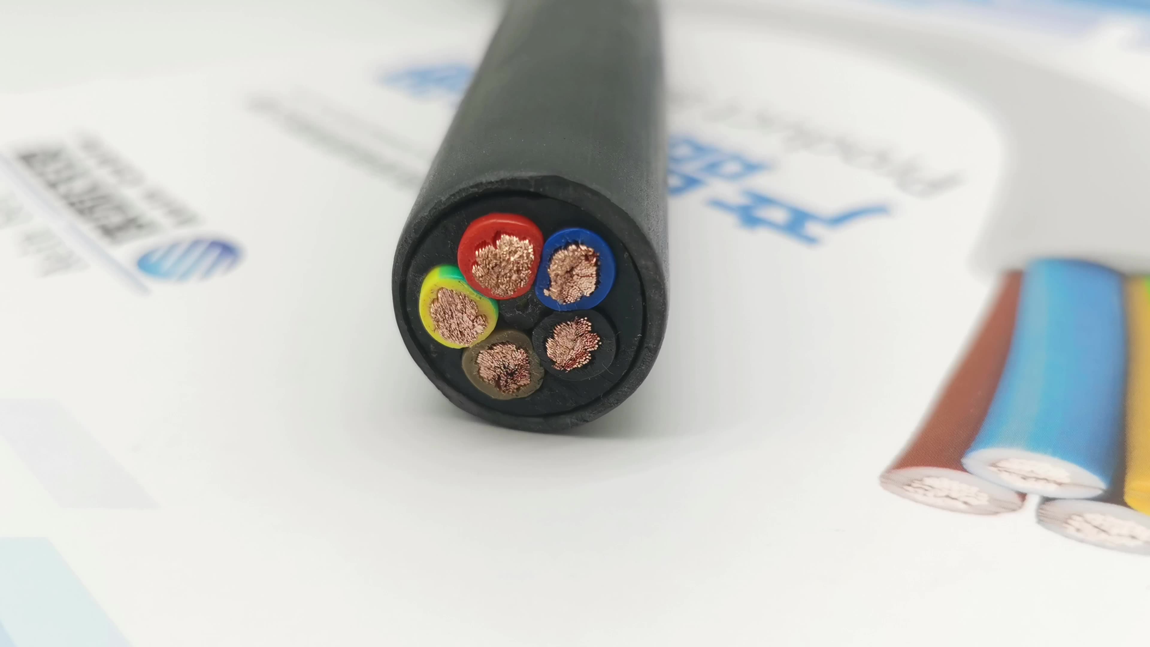 Ce Certificate Fg16or16 Power And Signal Flexible Cable 0.6/1kv - Buy Anti-abrasive Power Cable ...