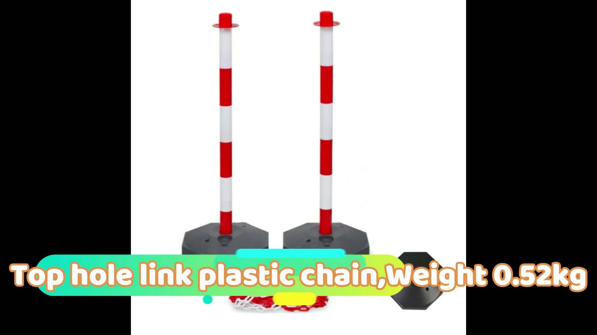 Wholesale Safety Plastic Parking Lot Chain Barrier Pole - Buy Parking ...