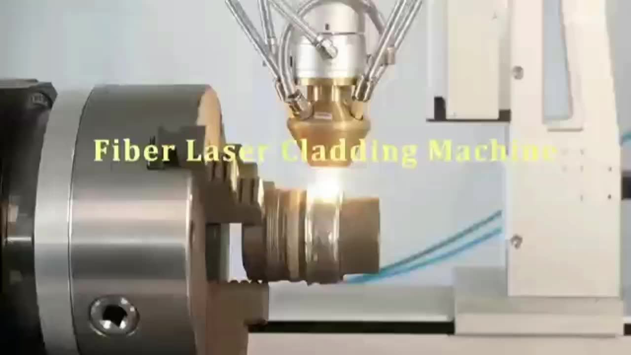 Laser Cladding Machine With Power Feeder Handheld Cut Metal Exterior Cladding Equipment Tool ...