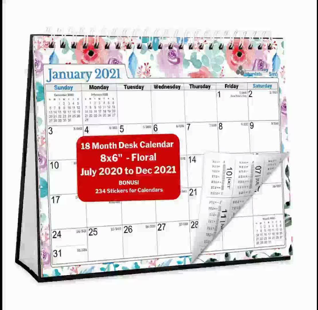 Factory Sales Blank A5 Size Table Calendar For Diy Personal Calendar ...