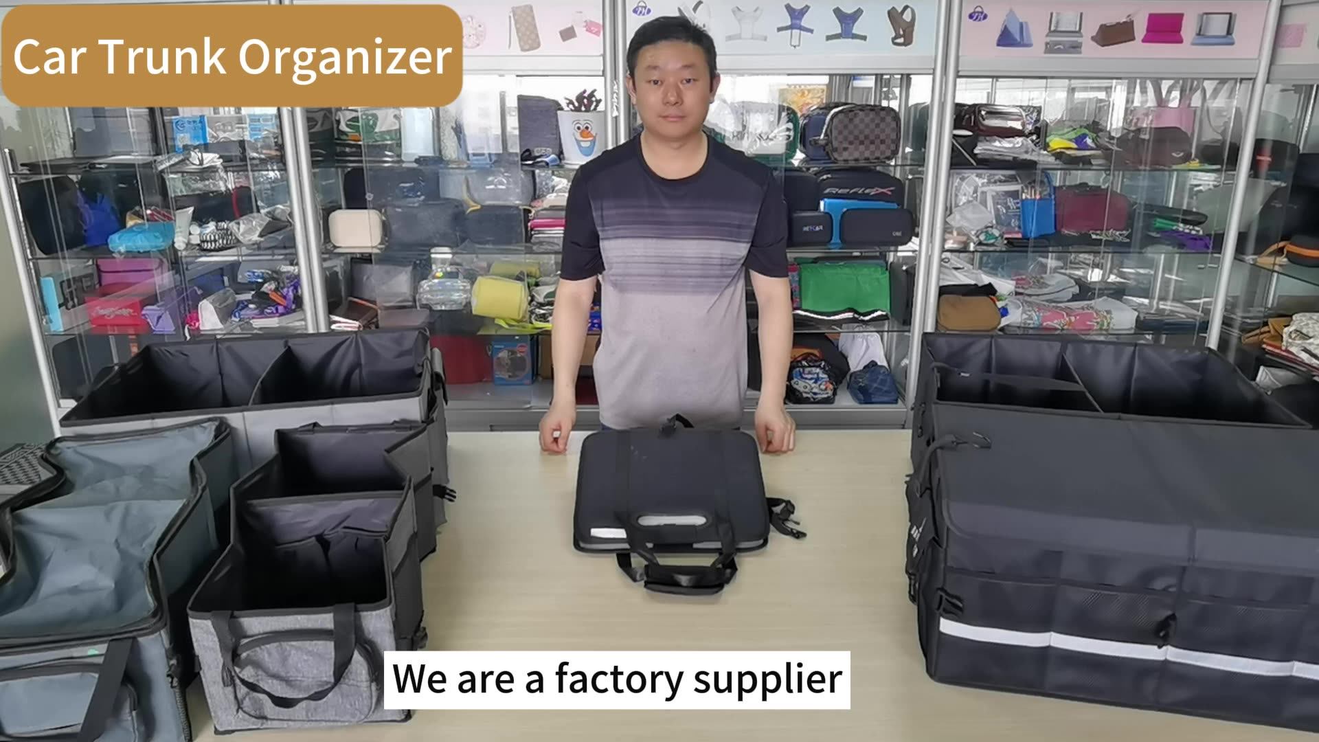 Factory Car Trunk Organizer Car Storage Organizer Folding Collapsible ...