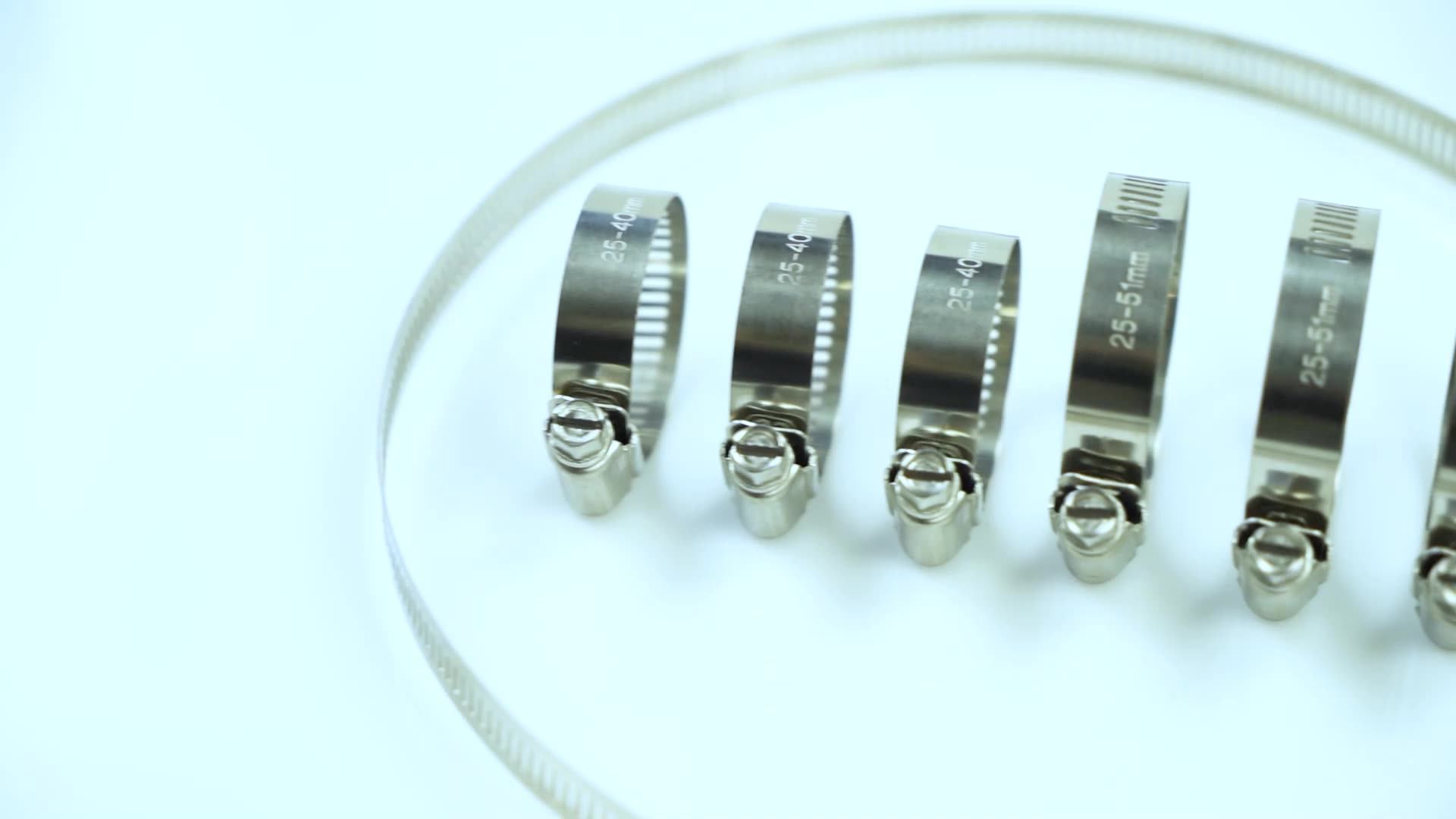 Stainless Steel U Bolt Exhaust Laboratory Clamps Spring Steel Cable ...