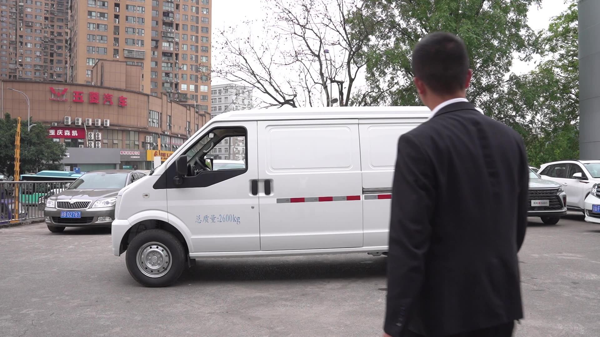 Dfsk Dongfeng Ev Electric Blind Delivery Small Van Ec35 2/5 Seater ...