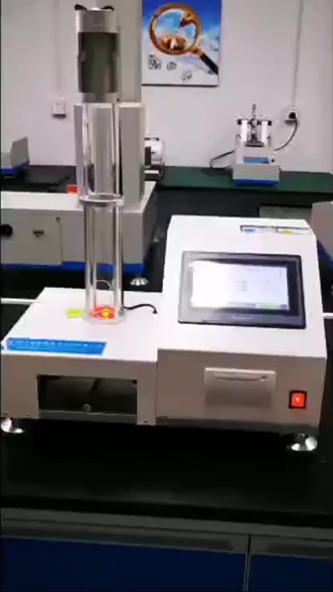 Foam Ball Drop Rebound Resilience Tester,Foam Rebound Test Machine ...