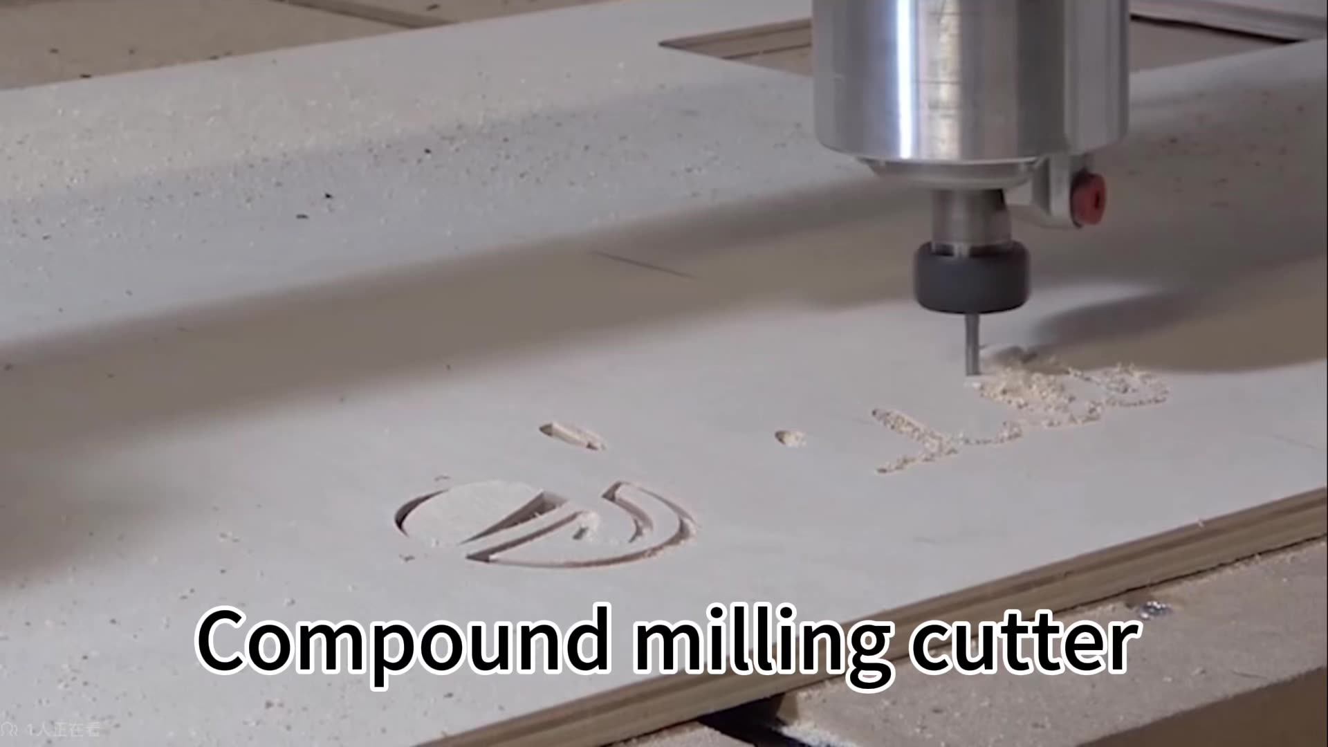 Factory Cnc Tools Woodworking Router Bits Two Flutes Spiral End Mill ...