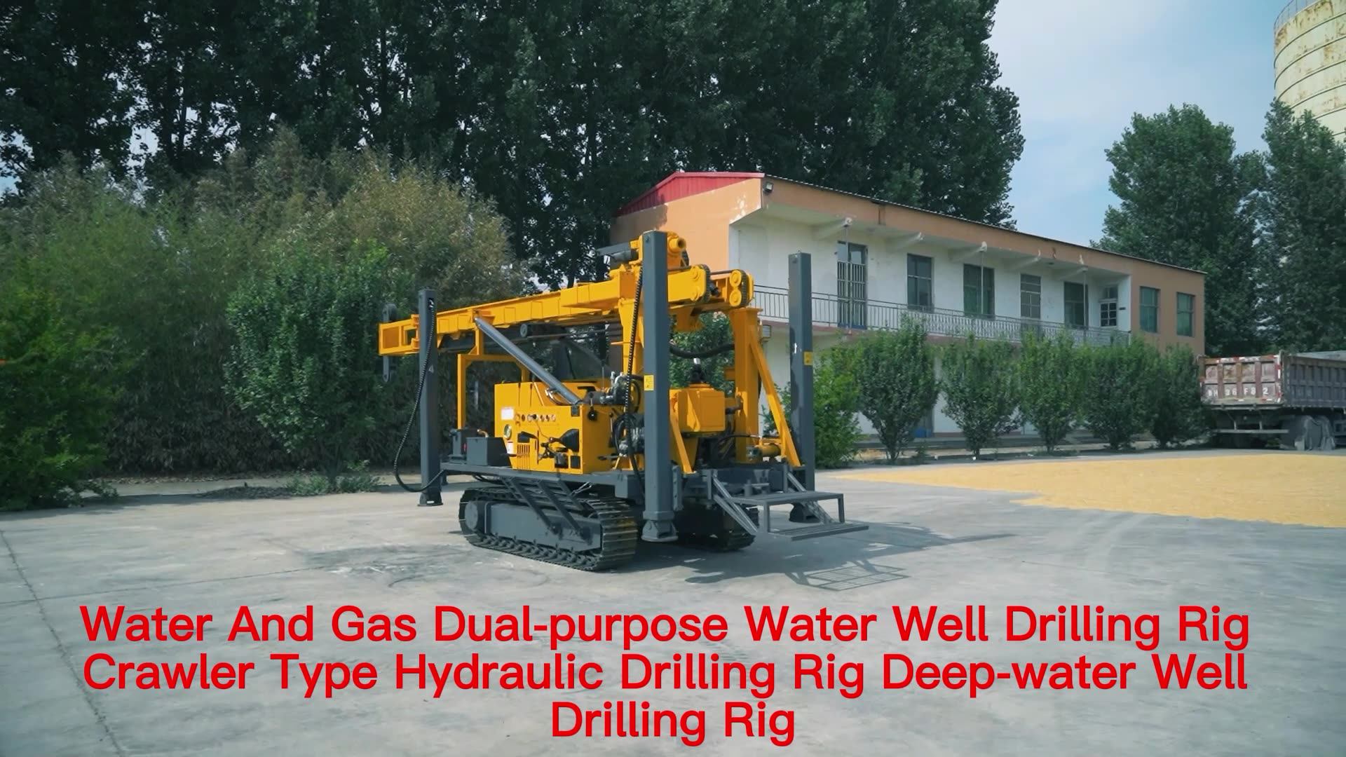 Water Pneumatic Dual-purpose Drilling Rig Drilling Depth 100 To 300 ...