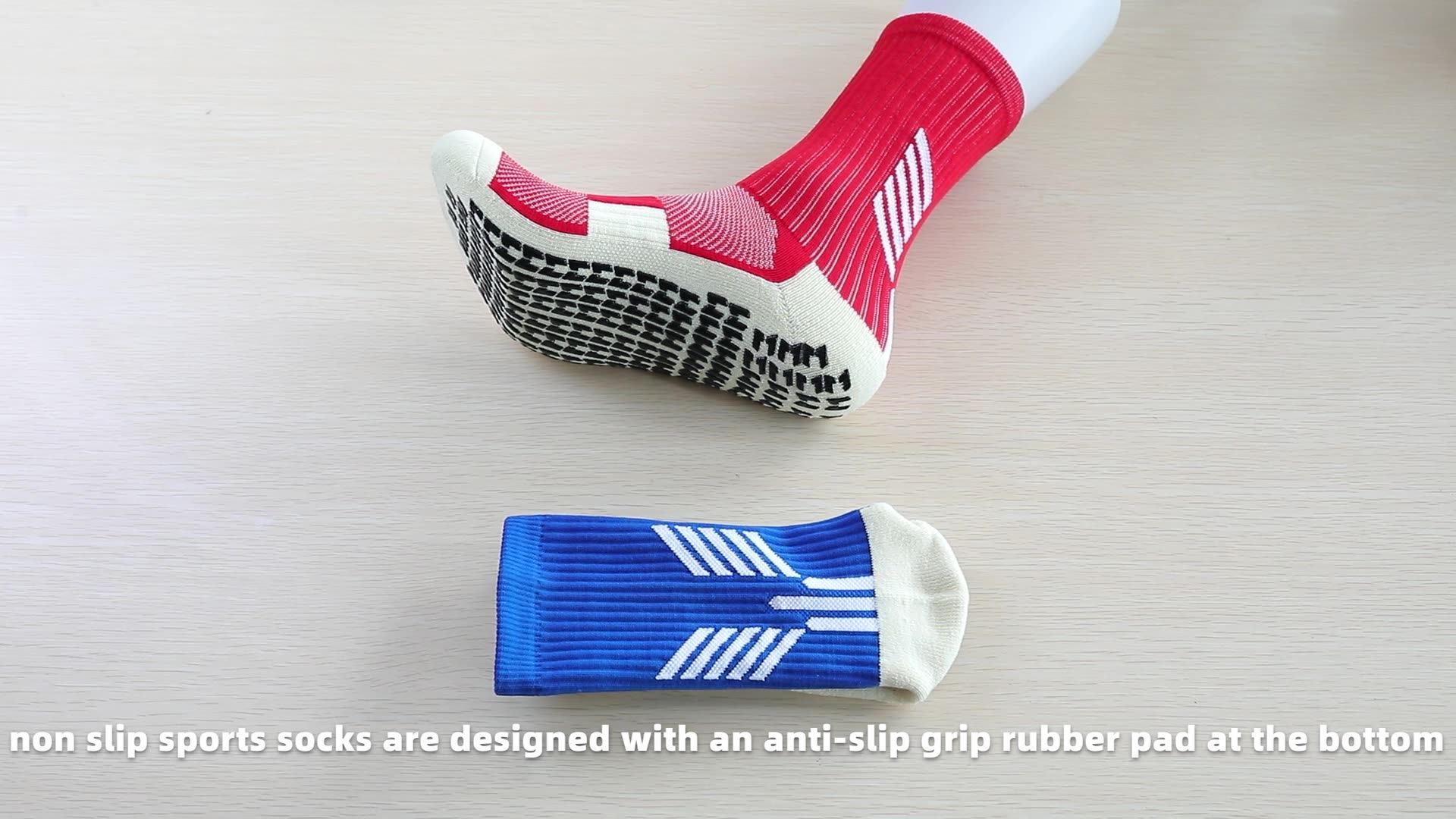 Lingtu Jacquard Custom Logo Athletic Men Sport Soccer Socks Compression ...