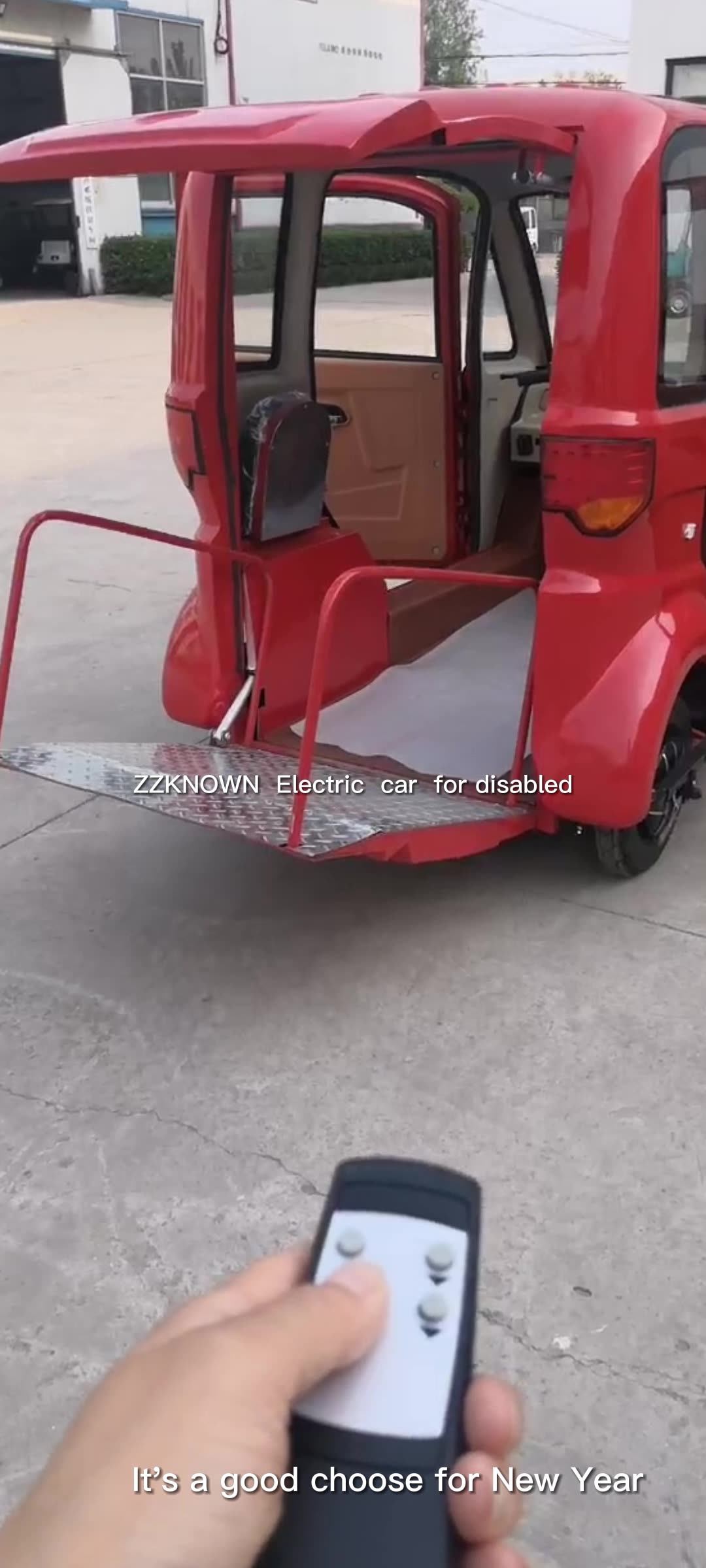 Approved Mobile Electric Car For Disabled 4 Wheel Wheelchair Cart ...