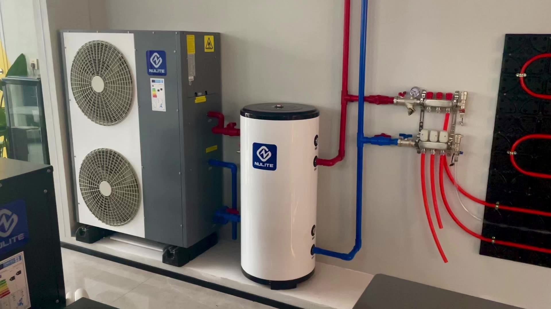 R32 Heat Pump Monoblock A+++ Nulite Wifi Evi Dc Inverter 10kw 16kw 20kw ...