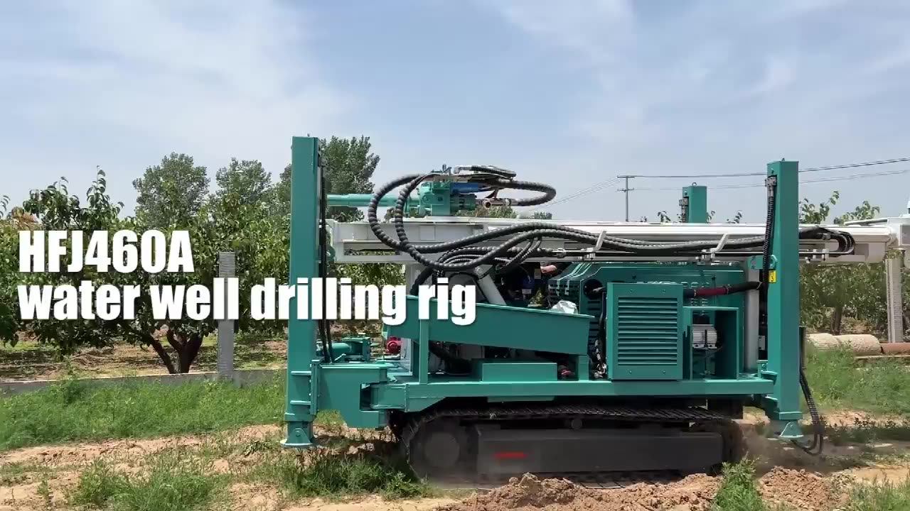 Portable 100m Deep Water Well Drilling Rig Machine 800m Depth Of Truck ...