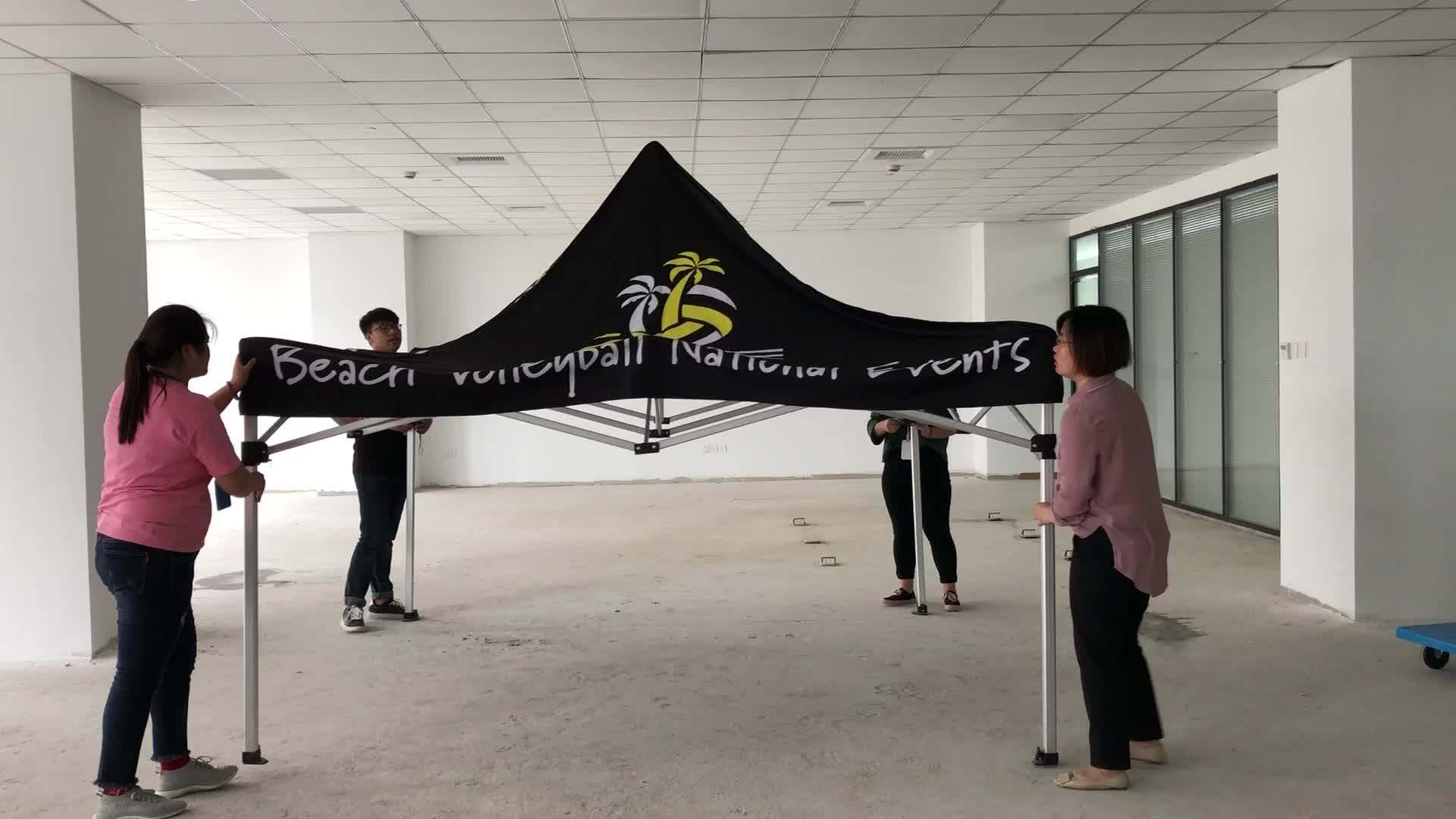 Heavy Duty Outdoor Waterproof Trade Show Tent Custom 3x3m Event Pop Up ...